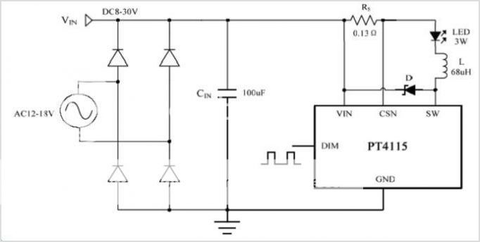 PT4115 LED Driver - Forum - Circuits Online