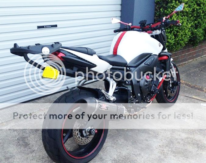 Yamaha top box with Gen 2 FZ1N | Yamaha FZ1 Motorcycle Forum